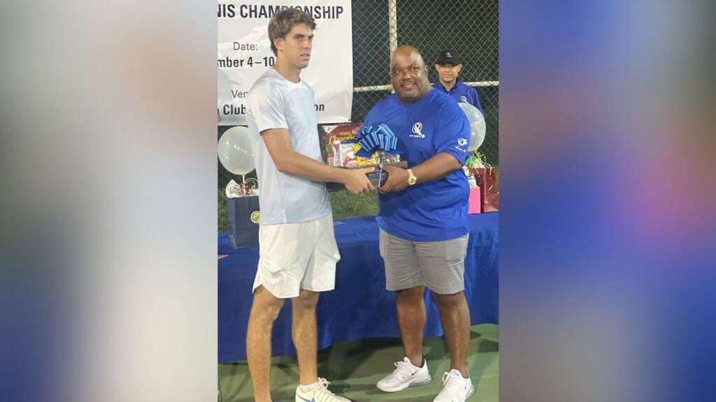 Bicknell tops Real Equity Tennis Men's Championship - Jamaica Observer