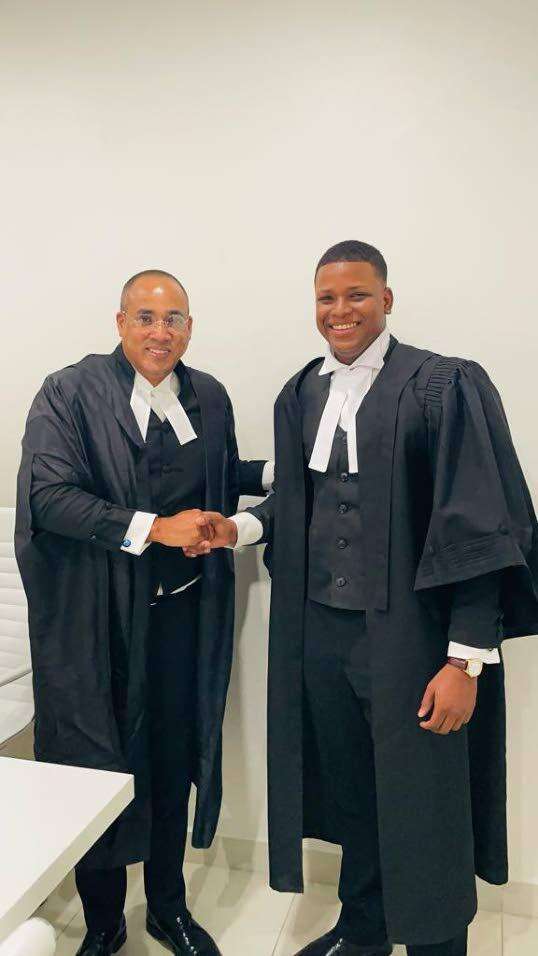 Young lawyer Rodain Richardson dedicates achievements to mom, grandma ...