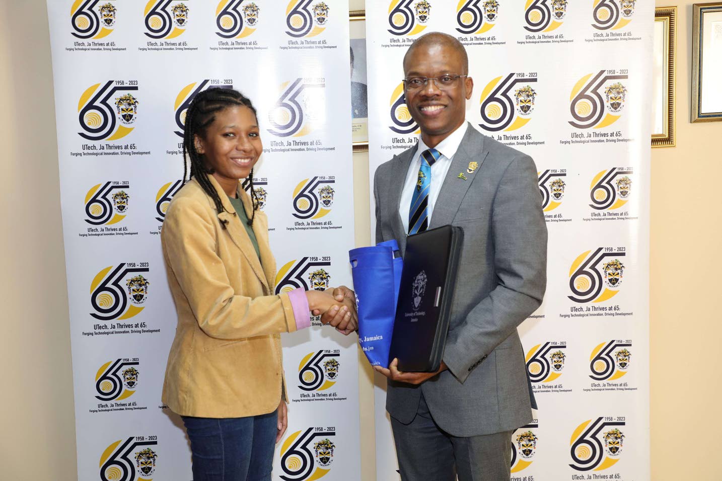 UTech welcomes youngest-ever student, 14-year-old Jada Wright - Jamaica Observer