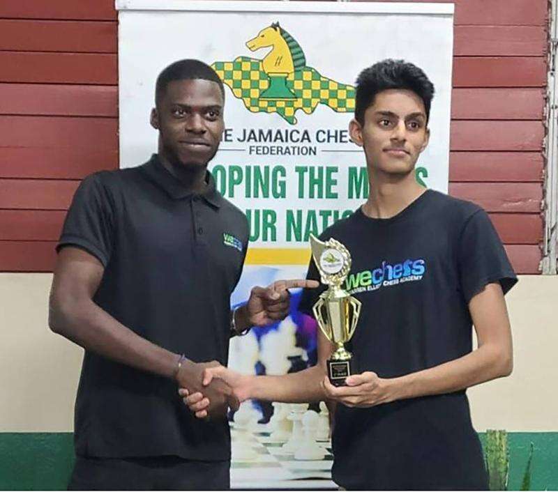 Jain wins Frederick Cameron Chess Tournament - Jamaica Observer