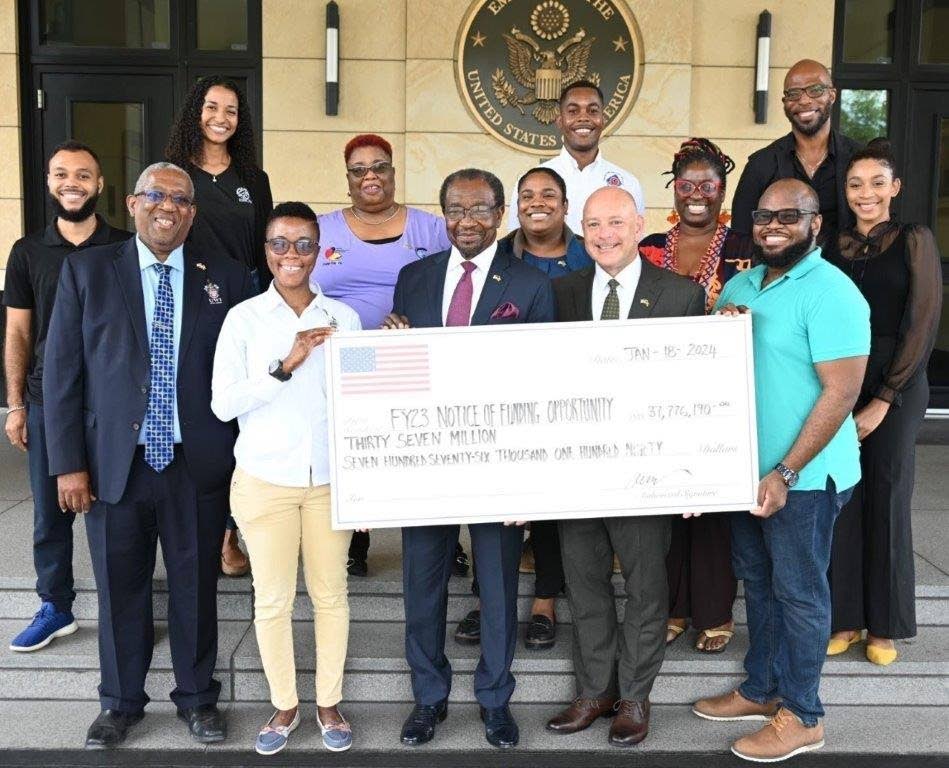 US Embassy gives $37 million in grant funding support - Jamaica Observer