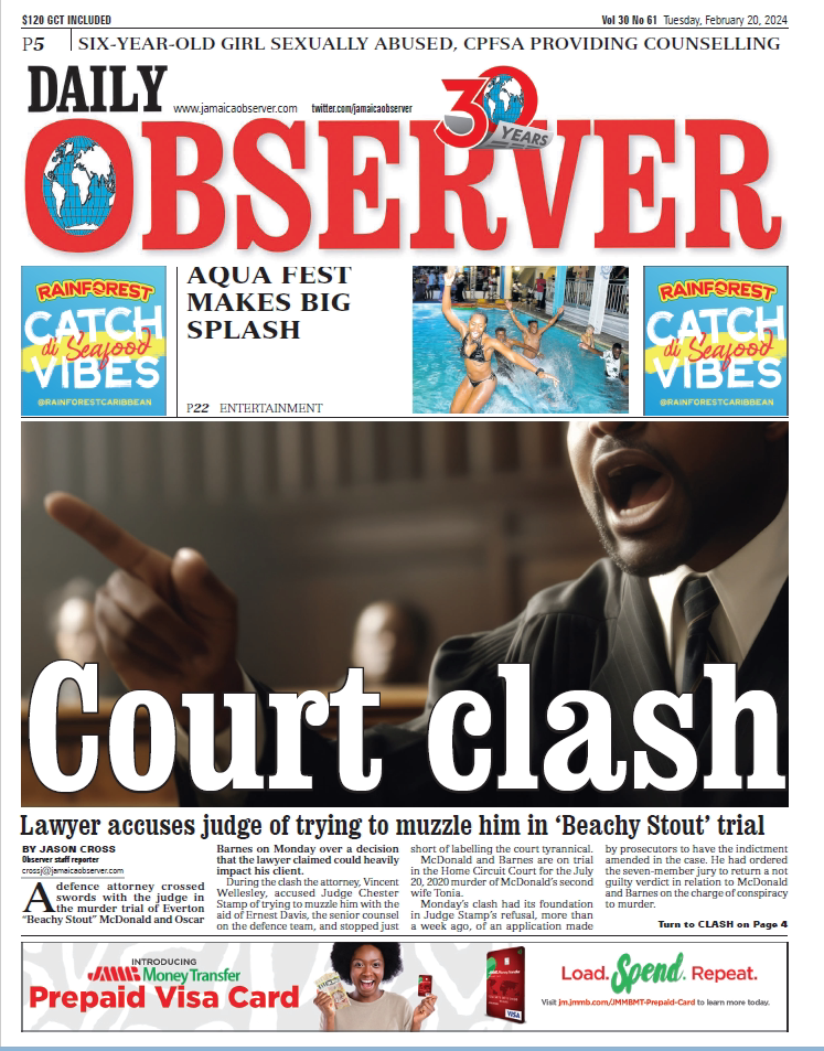 Today's Paper - Jamaica Observer