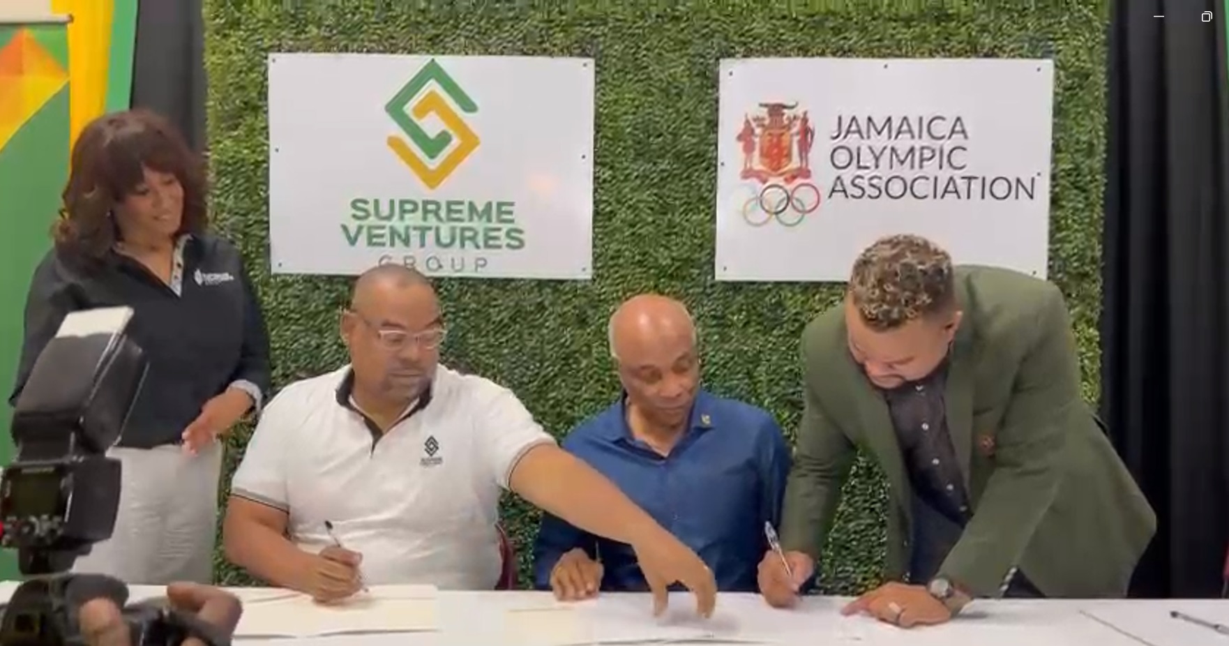 WATCH: Supreme Ventures signs $75-m contract extension with JOA ...