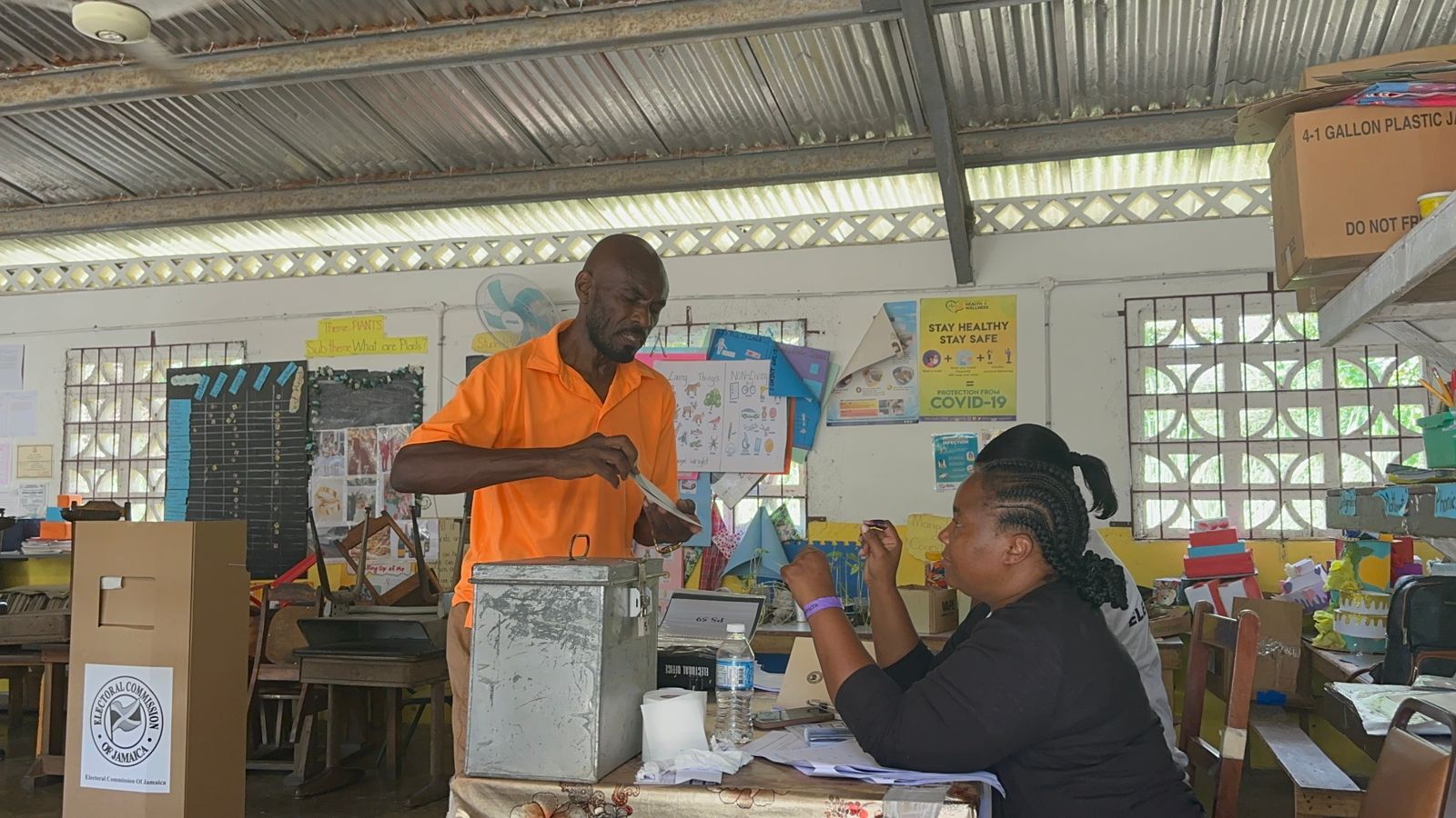 PNP candidate takes issue with how ballots are folded - Jamaica Observer