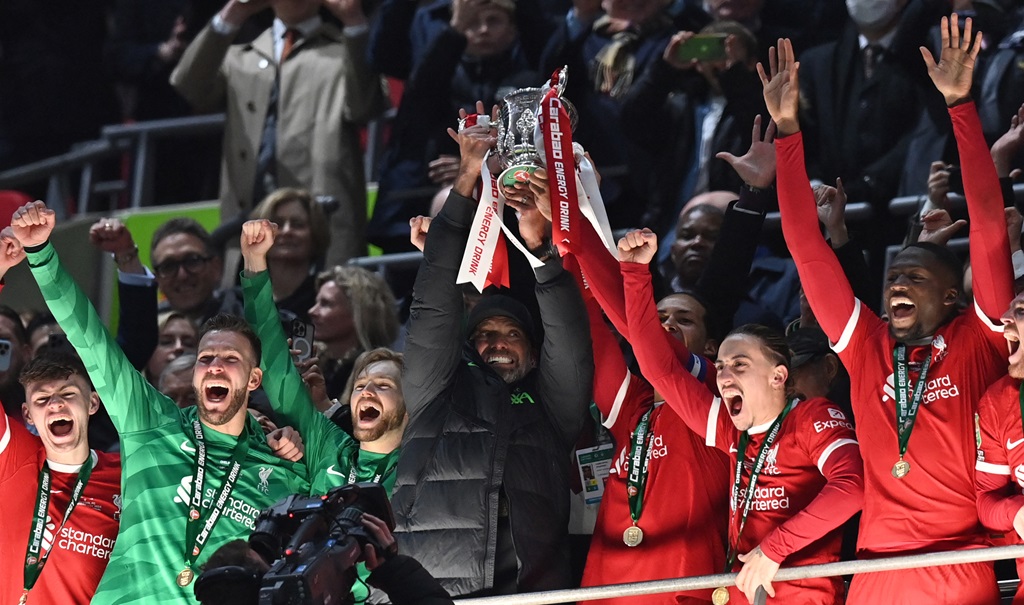Liverpool win League Cup as Van Dijk strikes late to sink Chelsea ...
