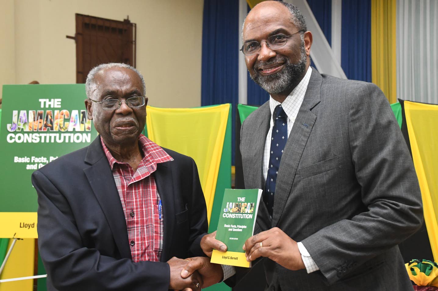 Barnett launches book to bridge educational gap on constitutional matters - Jamaica Observer