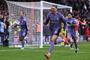 Liverpool strike late to beat Forest, Spurs, Villa win in top-four ...