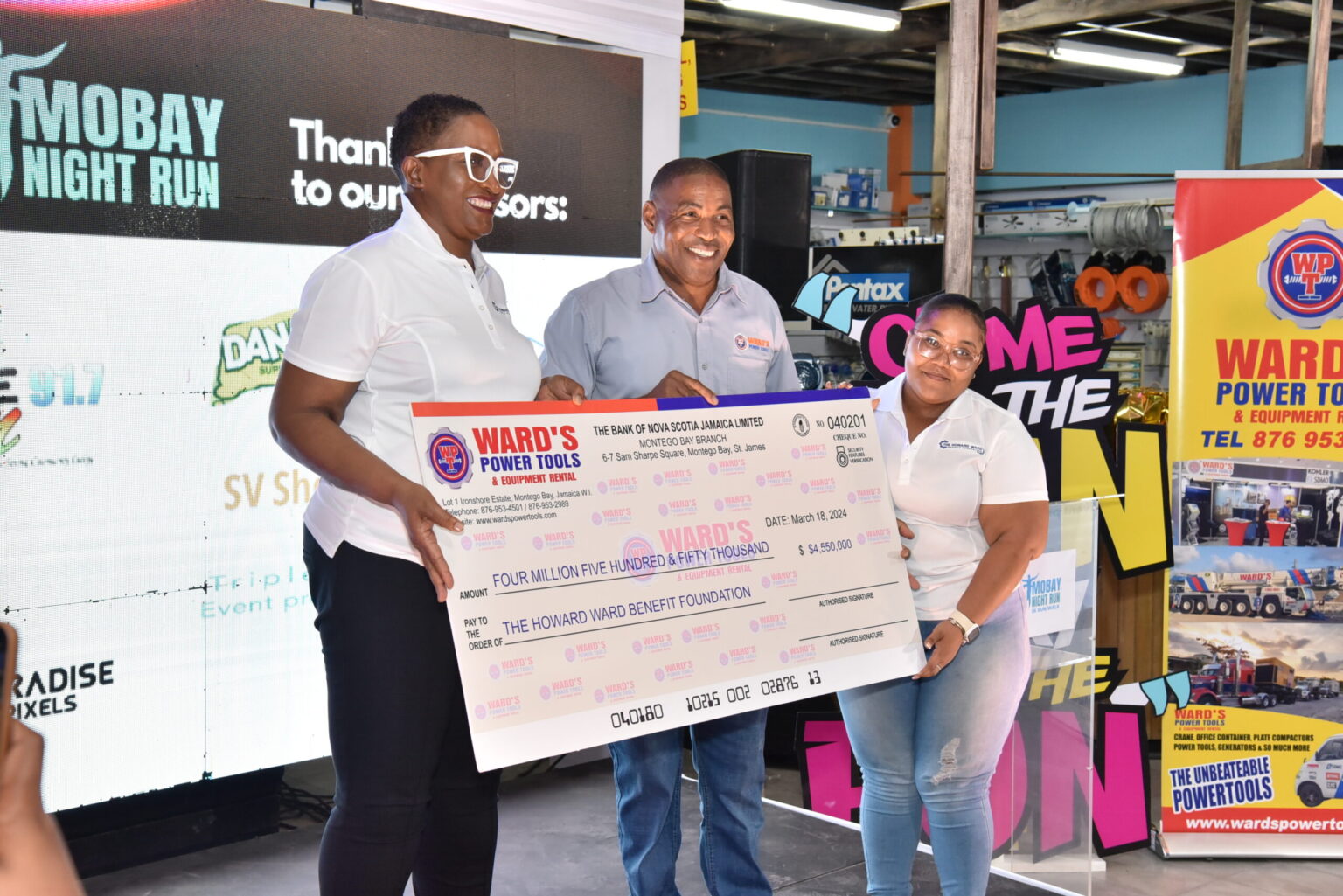 Howard Ward Benefit Foundation to stage inaugural Mobay Night Run ...