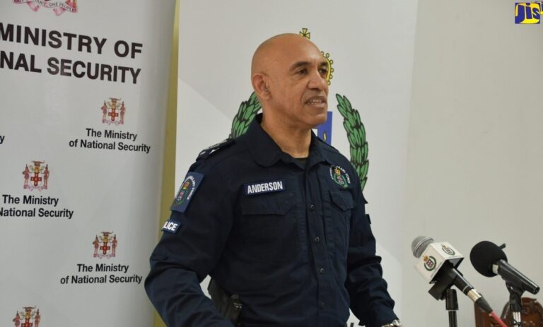 JCF in a solid position – Major General Anderson - Jamaica Observer