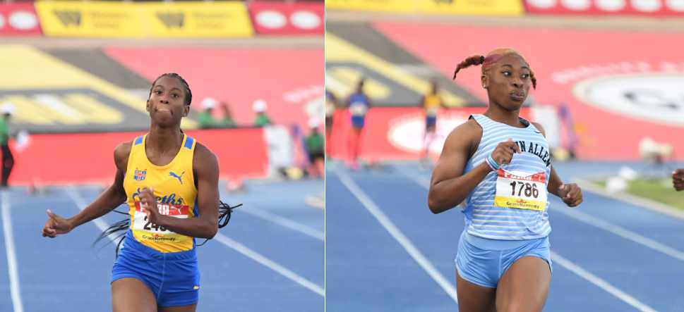 #Champs2024: Edwin Allen’s Taylor, STETHS’ Harris lead Class 1 girls’ 100m qualifiers - Jamaica ...