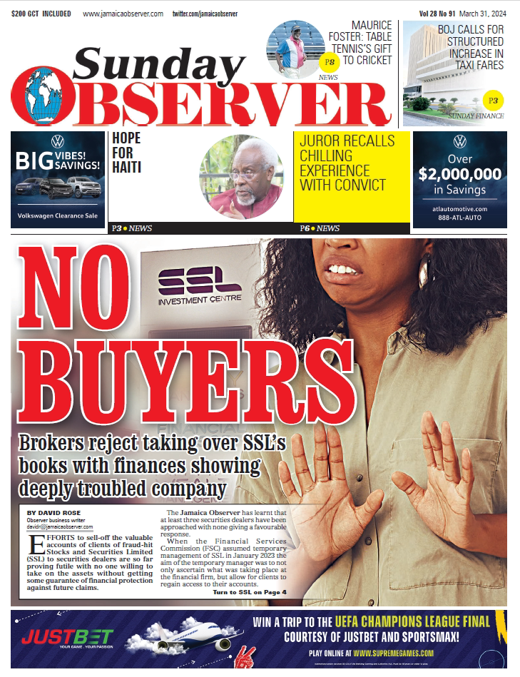 Today's Paper - Jamaica Observer