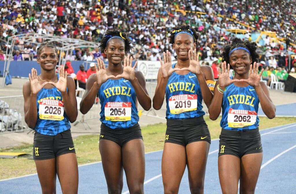 #Champs2024: Hydel High superior in Class 1 girls’ 4x100m - Jamaica Observer