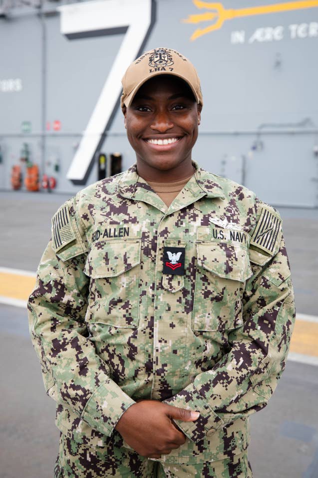 MoBay woman serves aboard Navy warship in San Diego - Jamaica Observer