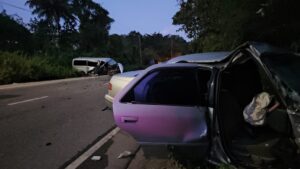 WATCH: Man killed in two-vehicle Manchester crash - Jamaica Observer