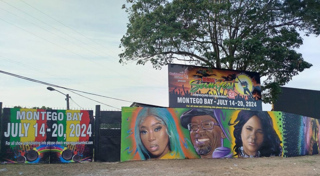 Reggae history in spray paint - Jamaica Observer