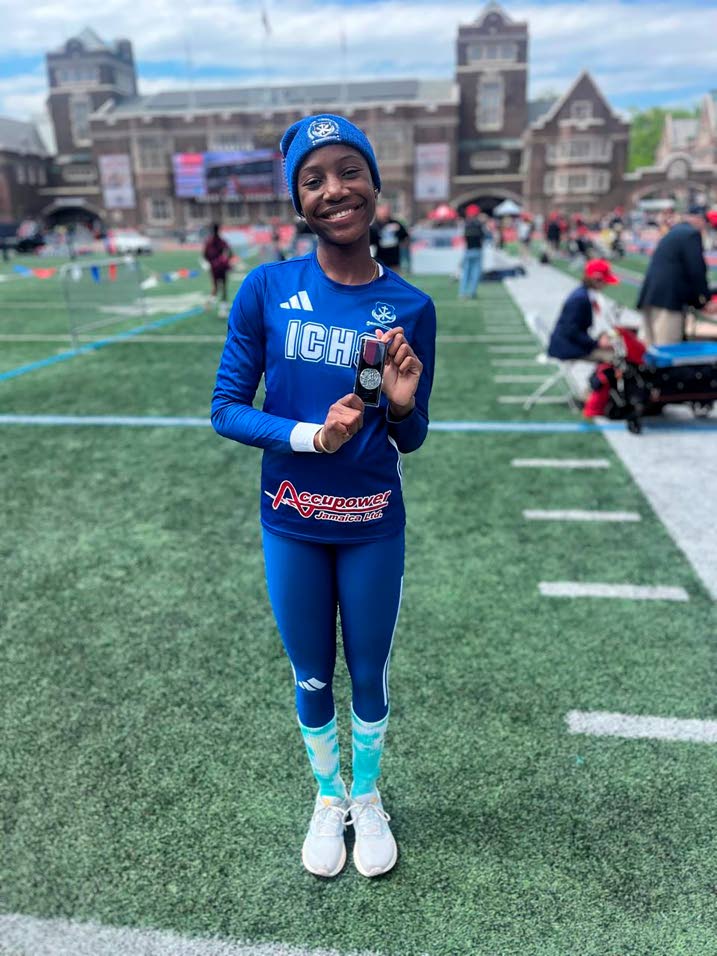 Jaeda Robinson pleased with triple jump silver at Penns - Jamaica Observer