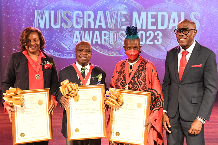 10 honoured with Musgrave Medals - Jamaica Observer
