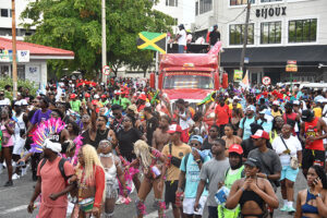 Carnival road march in the city - Jamaica Observer