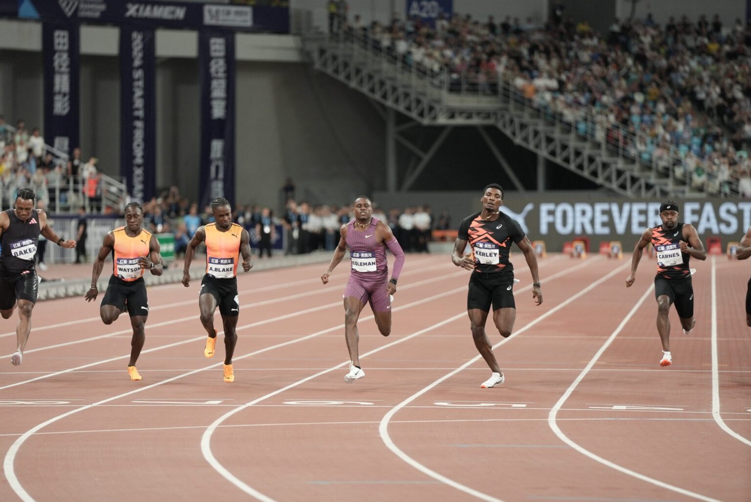 Ackeem Blake takes third in Diamond League 100m - Jamaica Observer
