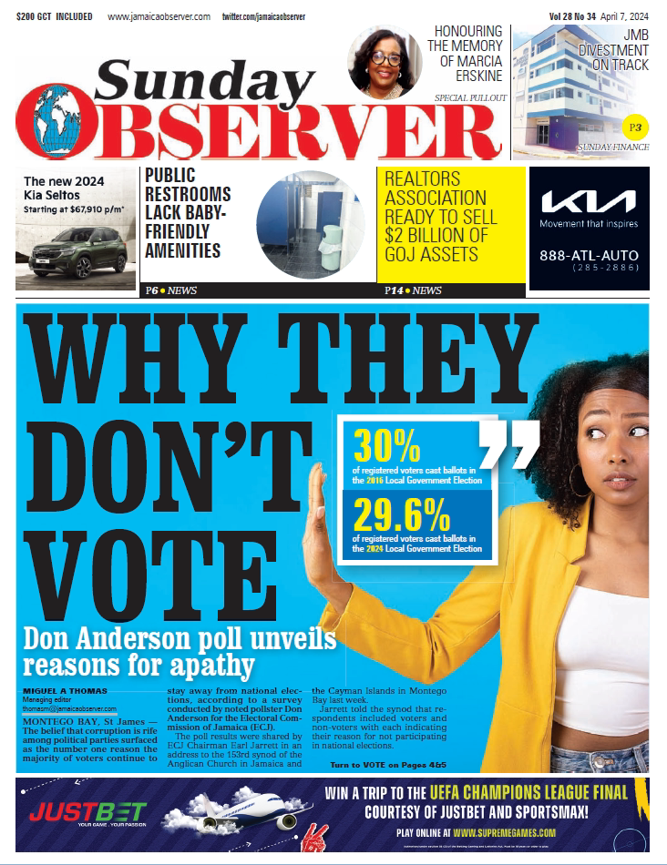 Today's Paper - Jamaica Observer