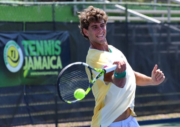 Jamaica’s Bicknell pleased with progress at ITF M15 Championship ...