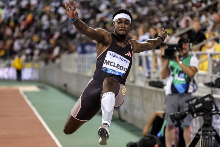 McLeod happy with ‘amazing’ Diamond League jump - Jamaica Observer