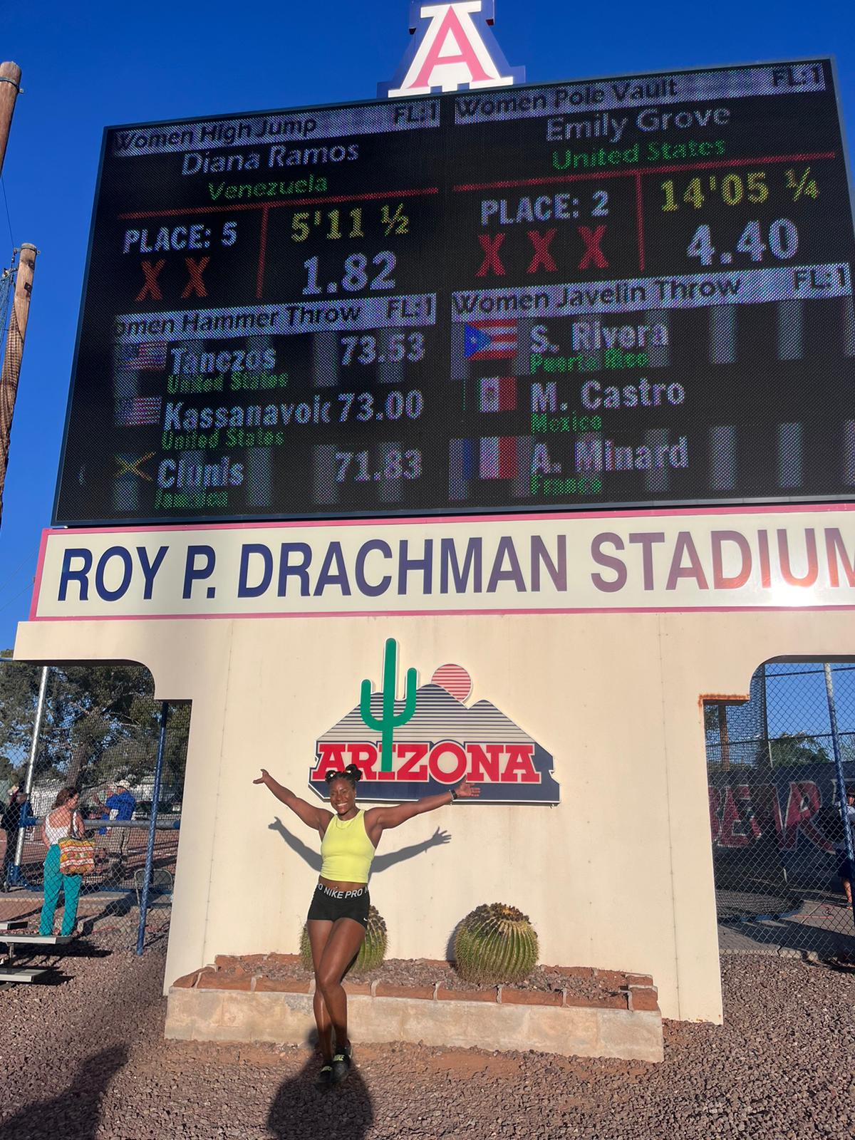 Jamaica's Nayoka Clunis breaks national hammer throw record - Jamaica ...