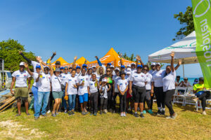 235 pounds of plastic collected during Pepsi Cola Jamaica beach clean ...
