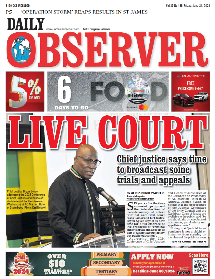 Epaper - Jamaica Observer