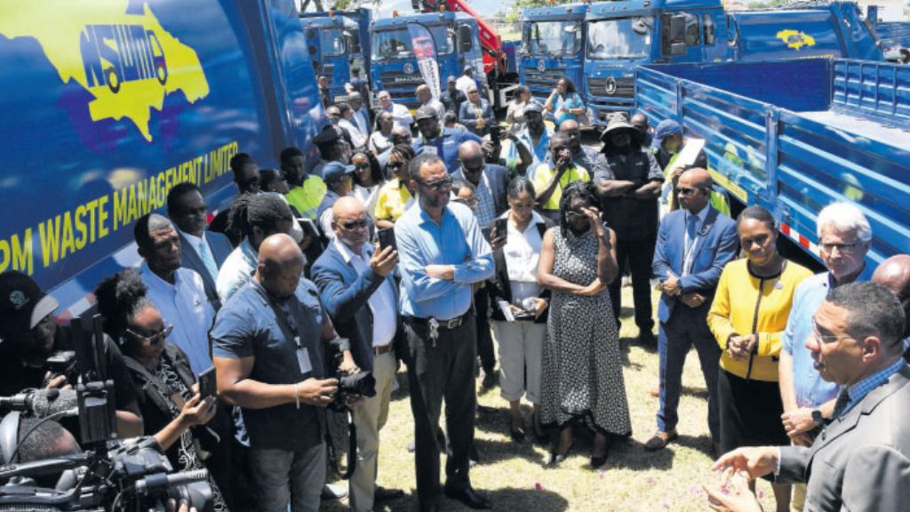 NSWMA gets 50 new trucks - Jamaica Observer