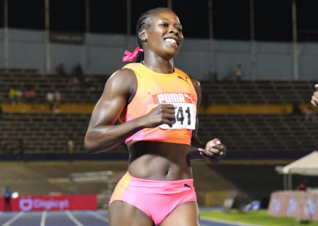 #NationalTrials: Shericka Jackson completes sprint double - Jamaica ...