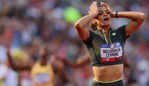 McLaughlin-Levrone smashes 400m hurdles world record to seal Olympic ...