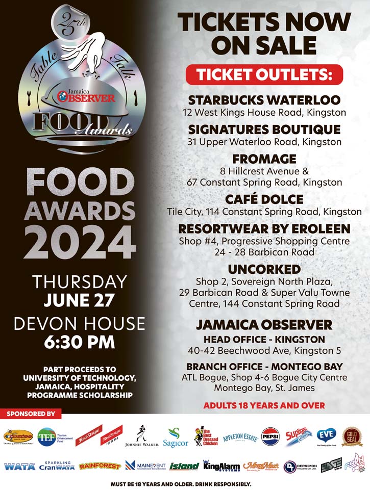 Ticket Outlets - Food Awards