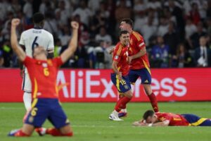 Spain beat England to win Euro 2024 final with late Oyarzabal goal ...