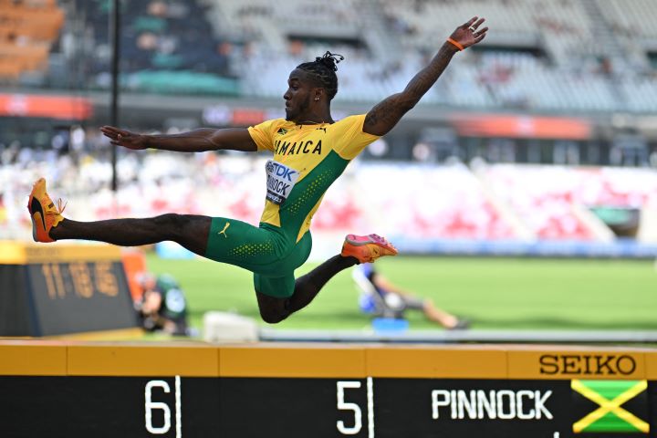 Pinnock exudes optimism heading into pressure-packed long jump - Jamaica Observer
