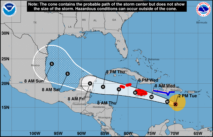 Hurricane Beryl now expected to make landfall in Jamaica - Jamaica Observer