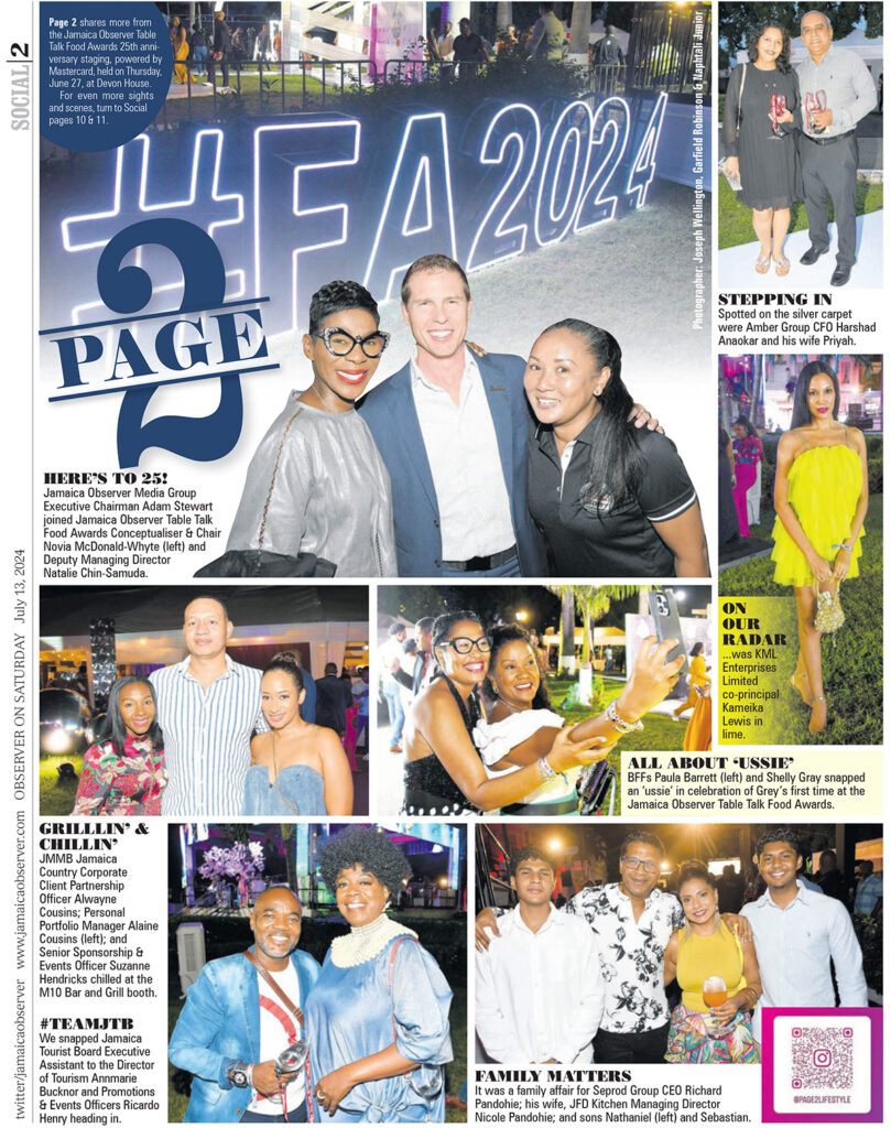 Saturday, July 13, 2024 - Jamaica Observer