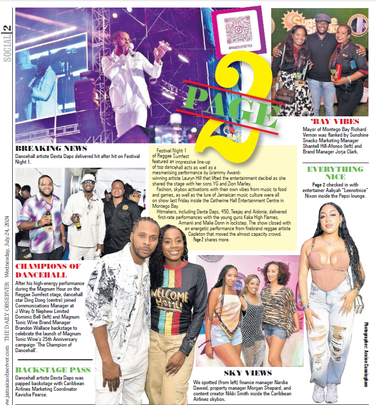 Wednesday, July 24, 2024 - Jamaica Observer