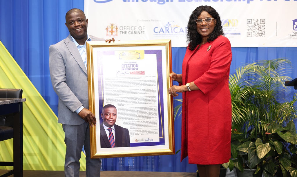 NHF's Everton Anderson receives MIND award for leadership excellence ...