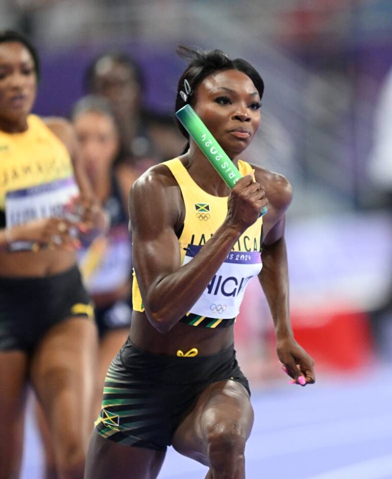 Knight gutted by baton mishap in Women’s 4x400m - Jamaica Observer