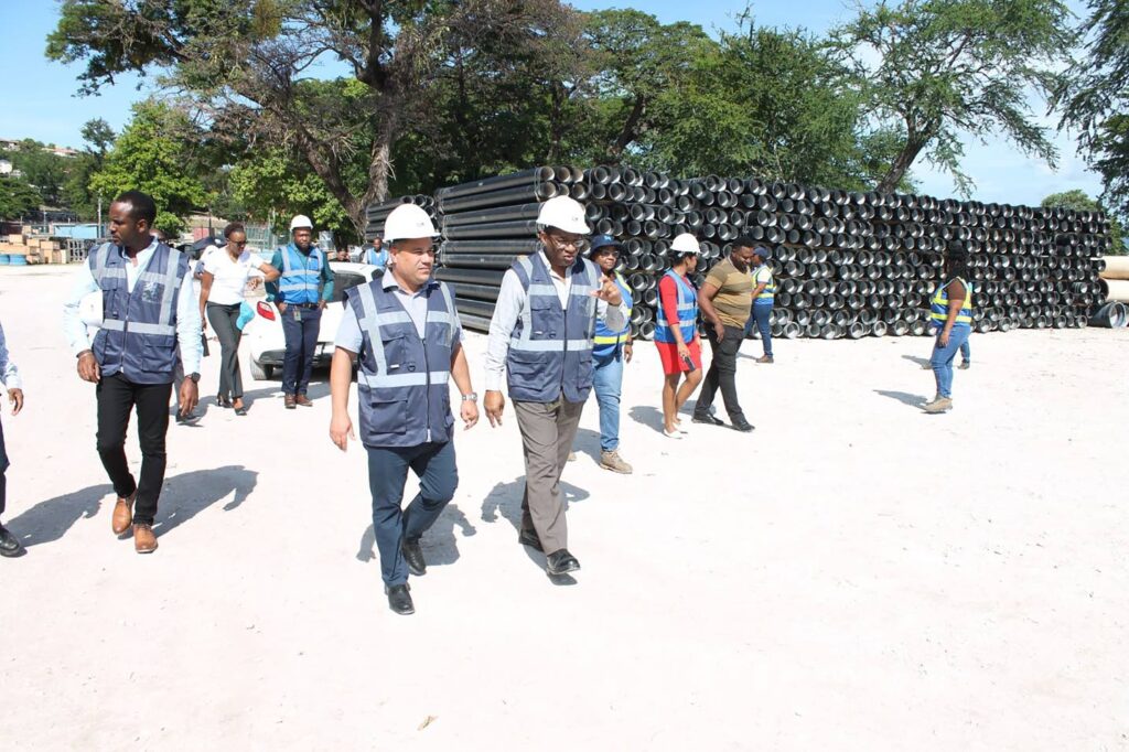 NWC receives pipes and fittings for major infrastructure works ...