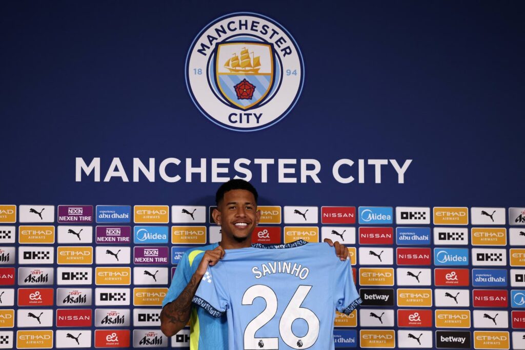 Savinho vows to make ‘history’ with Man City - Jamaica Observer
