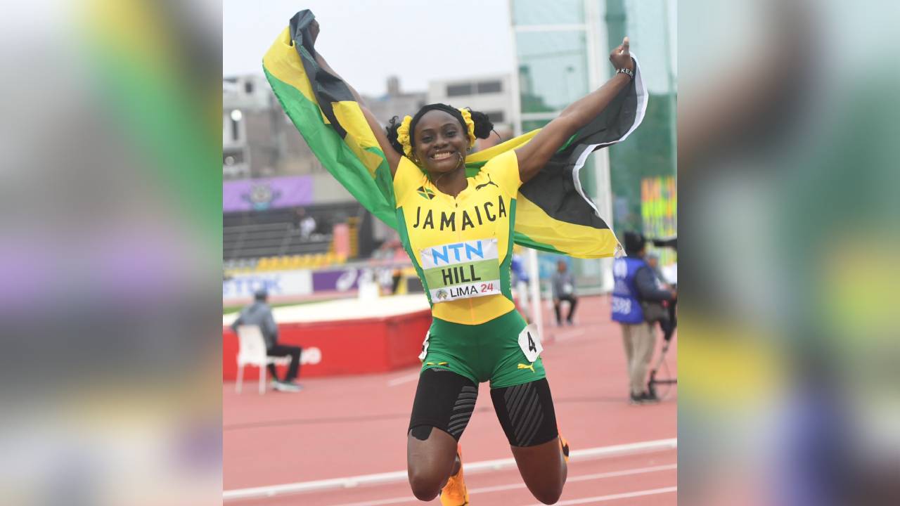 Kerrica Hill wins 100m hurdles at World Under-20 Champs - Jamaica Observer