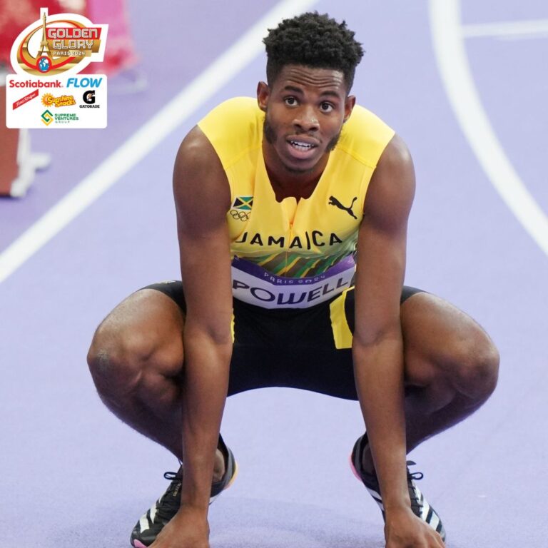 #ParisOlympics: JeVaughn Powell comes up short in men's 400m - Jamaica ...