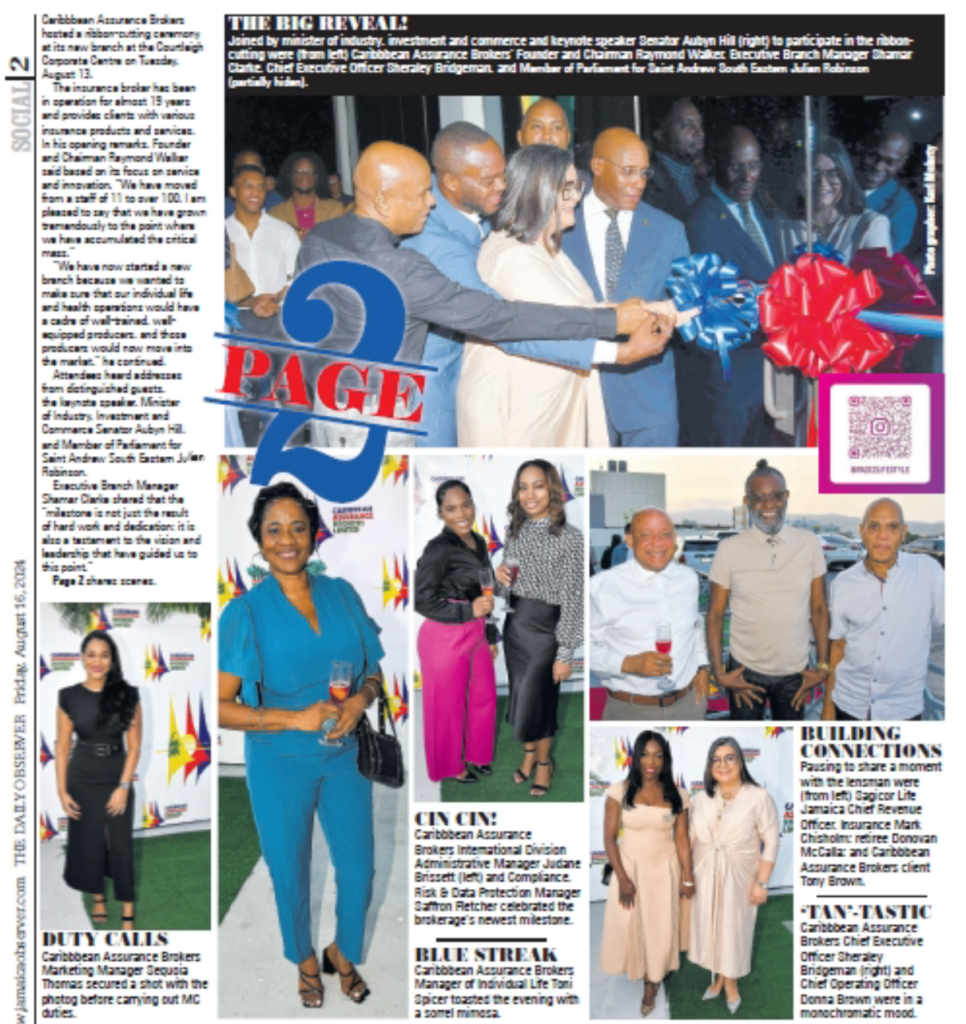 Friday, August 16, 2024 - Jamaica Observer