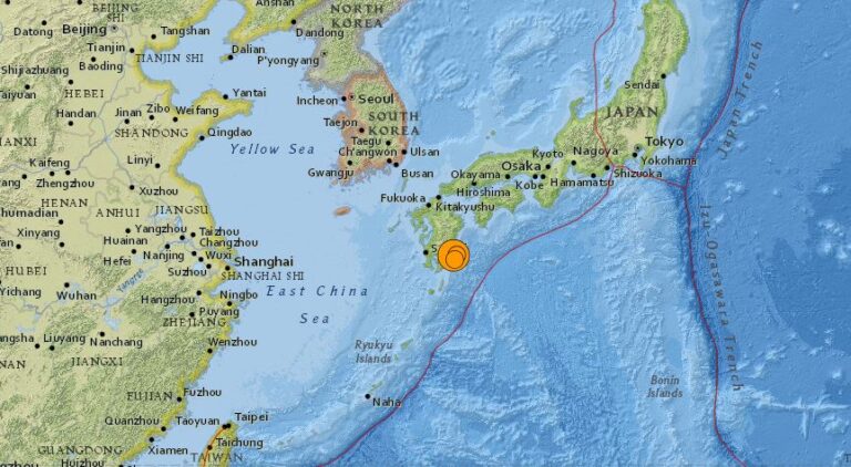 Strong quake, small tsunamis hit southern Japan with minor damage ...