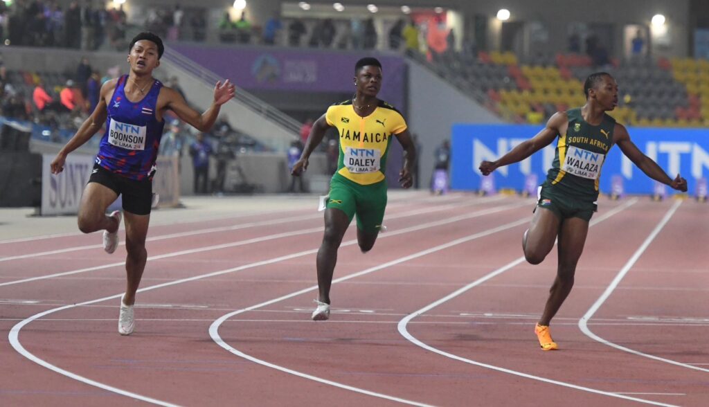 Jamaica's boys narrowly miss out on 100m medal at World Under-20 Champs ...