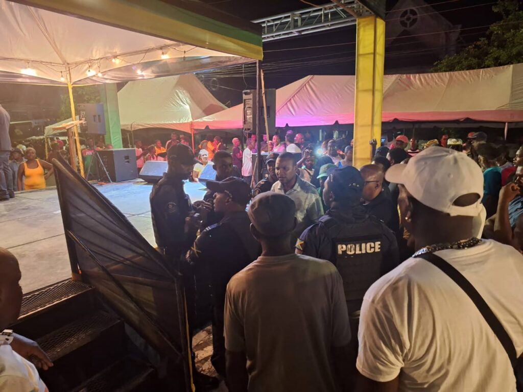Emancipation vigil brawl - Jamaica Observer