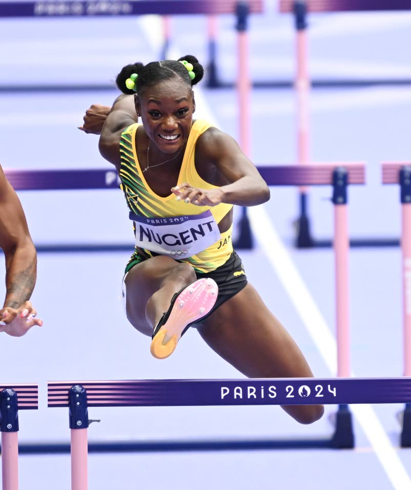 Nugent determined to ‘show up’ in the sprint hurdles final - Jamaica ...