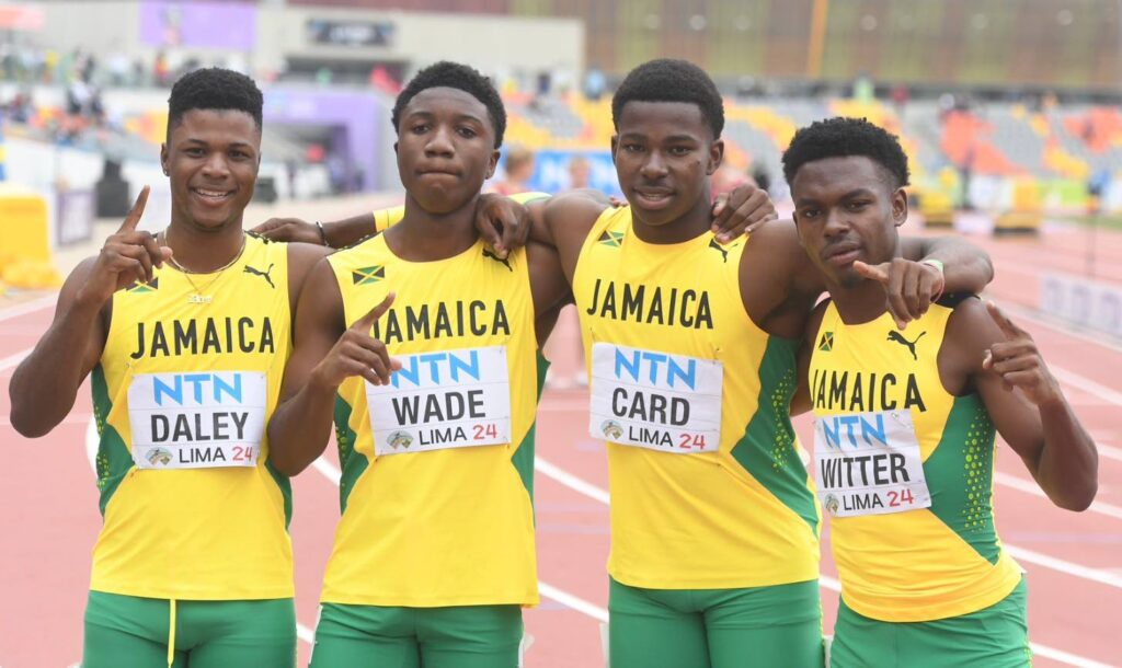 Jamaicans secure double sprint relay gold to end WU20 - Jamaica Observer